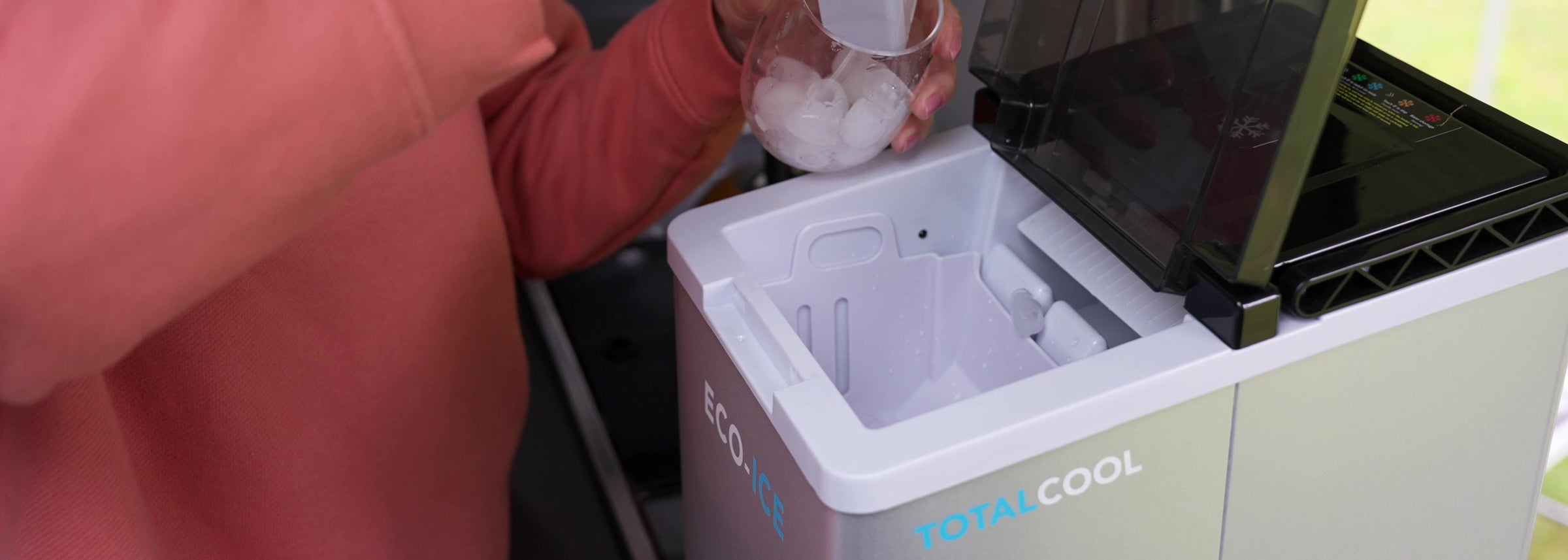 Eco-Ice Portable 12 Volt Ice Maker – Compact, Efficient, and Versatile