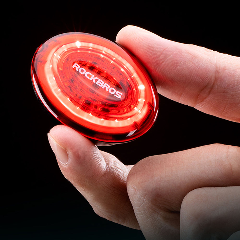 ROCKBROS Rear Bike Light - Waterproof, Versatile, and Safe