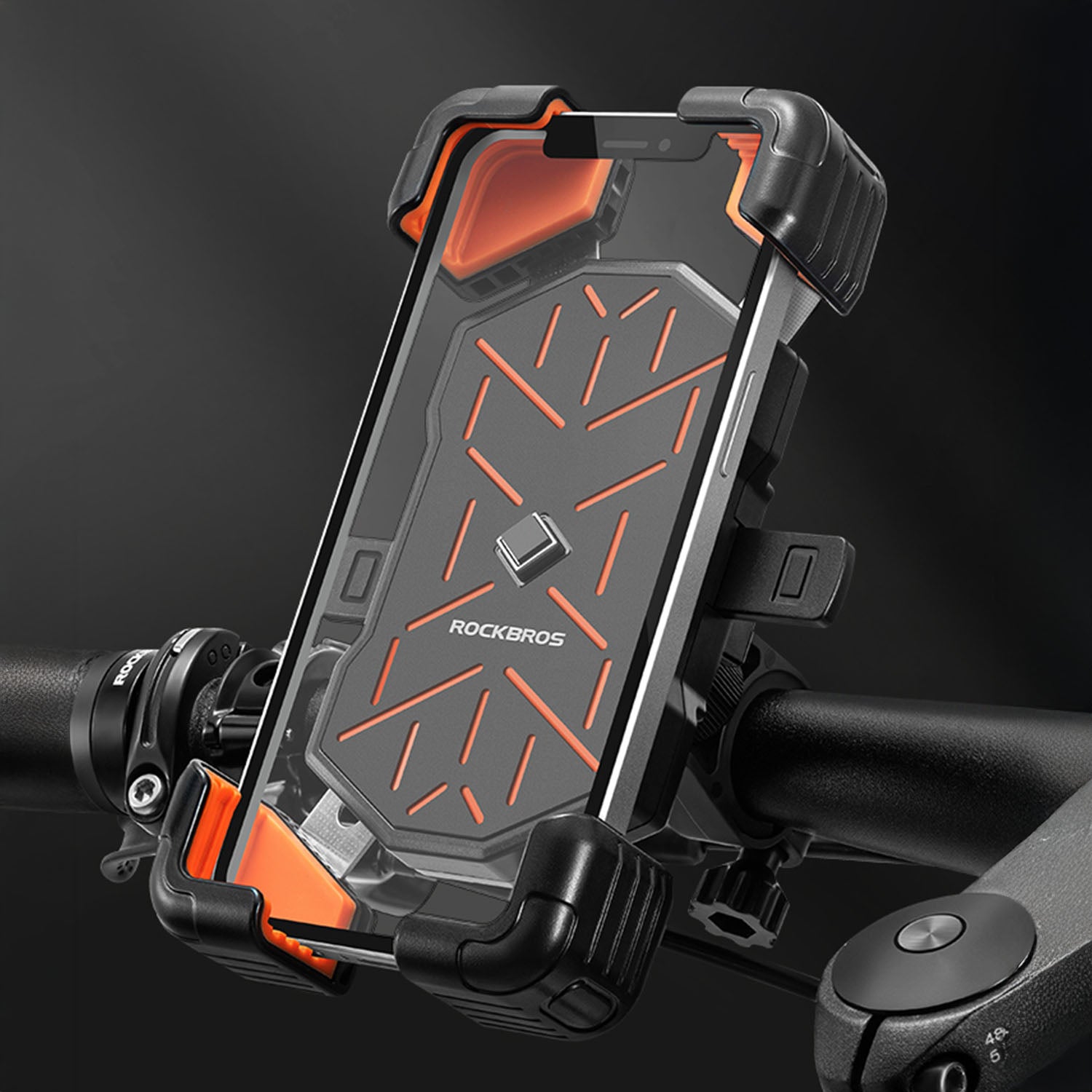 ROCKBROS Quick Release Mobile Phone Holder - Secure, Versatile, and ...